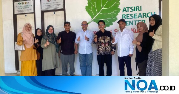 Muhammad Nazar Kunjungi ARC-USK, Dorong Inovasi dan Ekspor Nilam Aceh ...